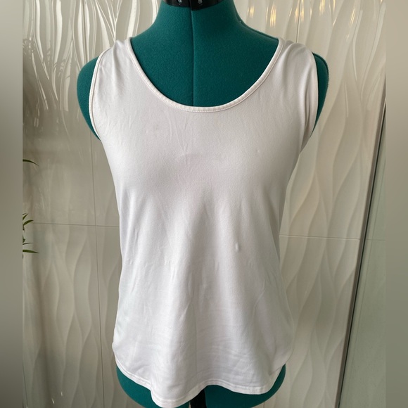 ALO Yoga | Tops | Alo Yoga Loose Fit White Tank Top | Poshmark